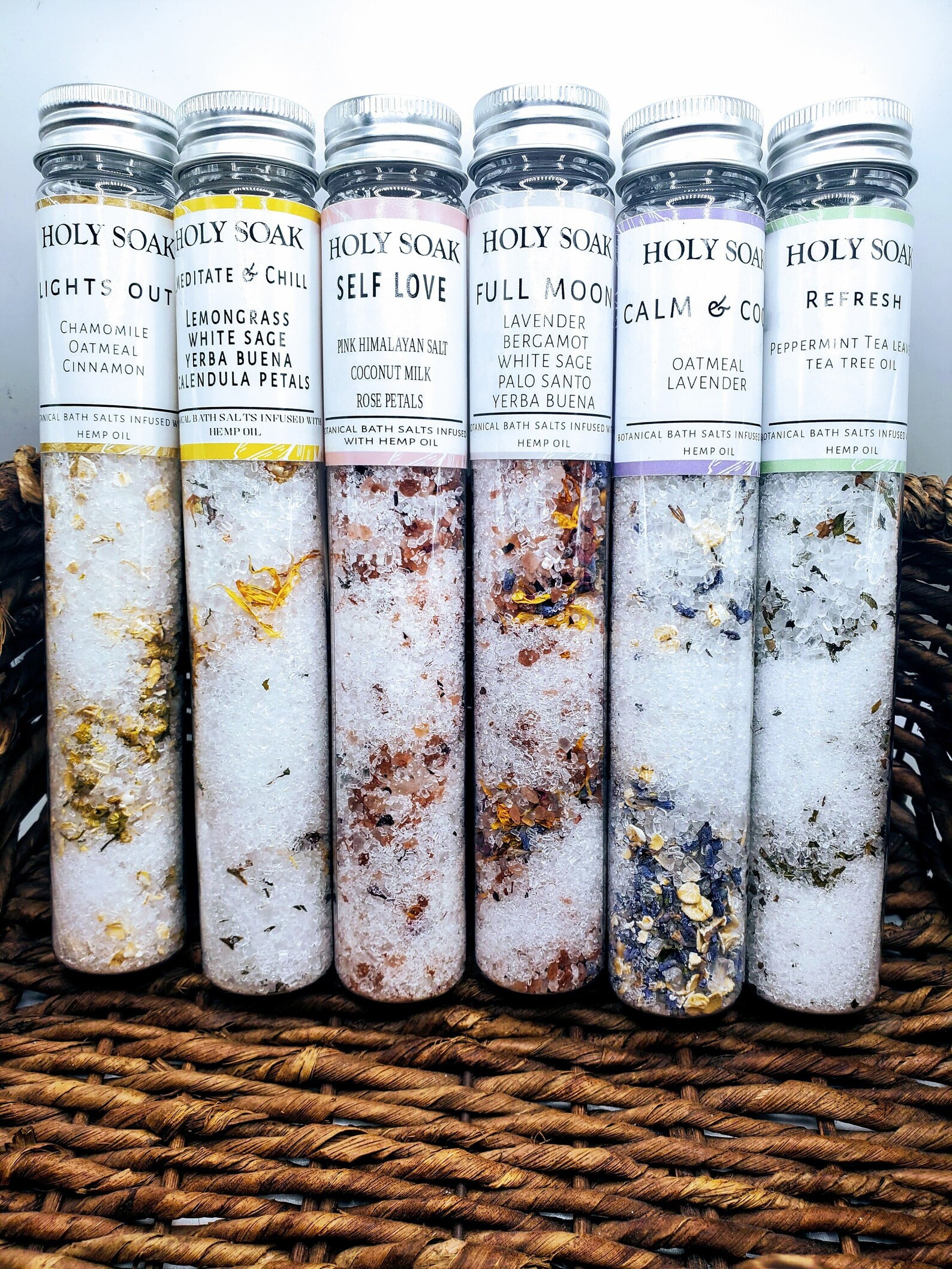 Bath Salts Test Tube Bath Salts Bath Salts for Events Bath - Etsy