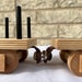 Santa Fe Wooden Train Set - 8 Pieces - Etsy