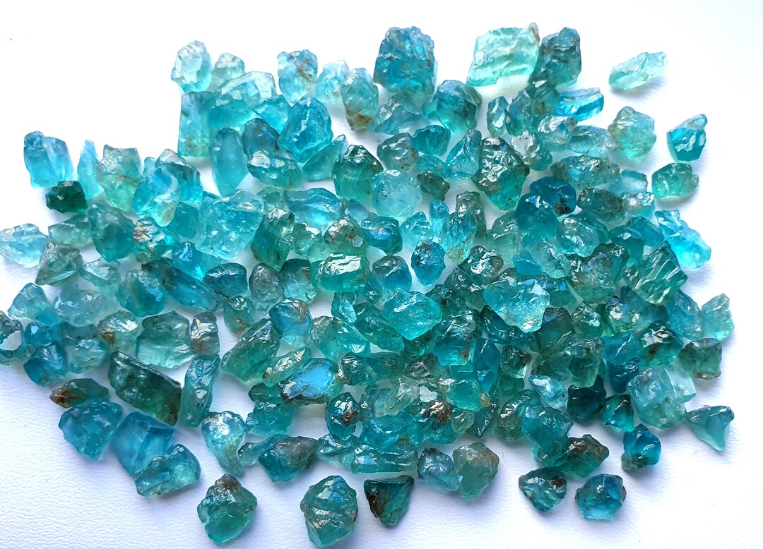 10cts Lot Natural Apatite Rough Gemstone Best Quality 5 - Etsy