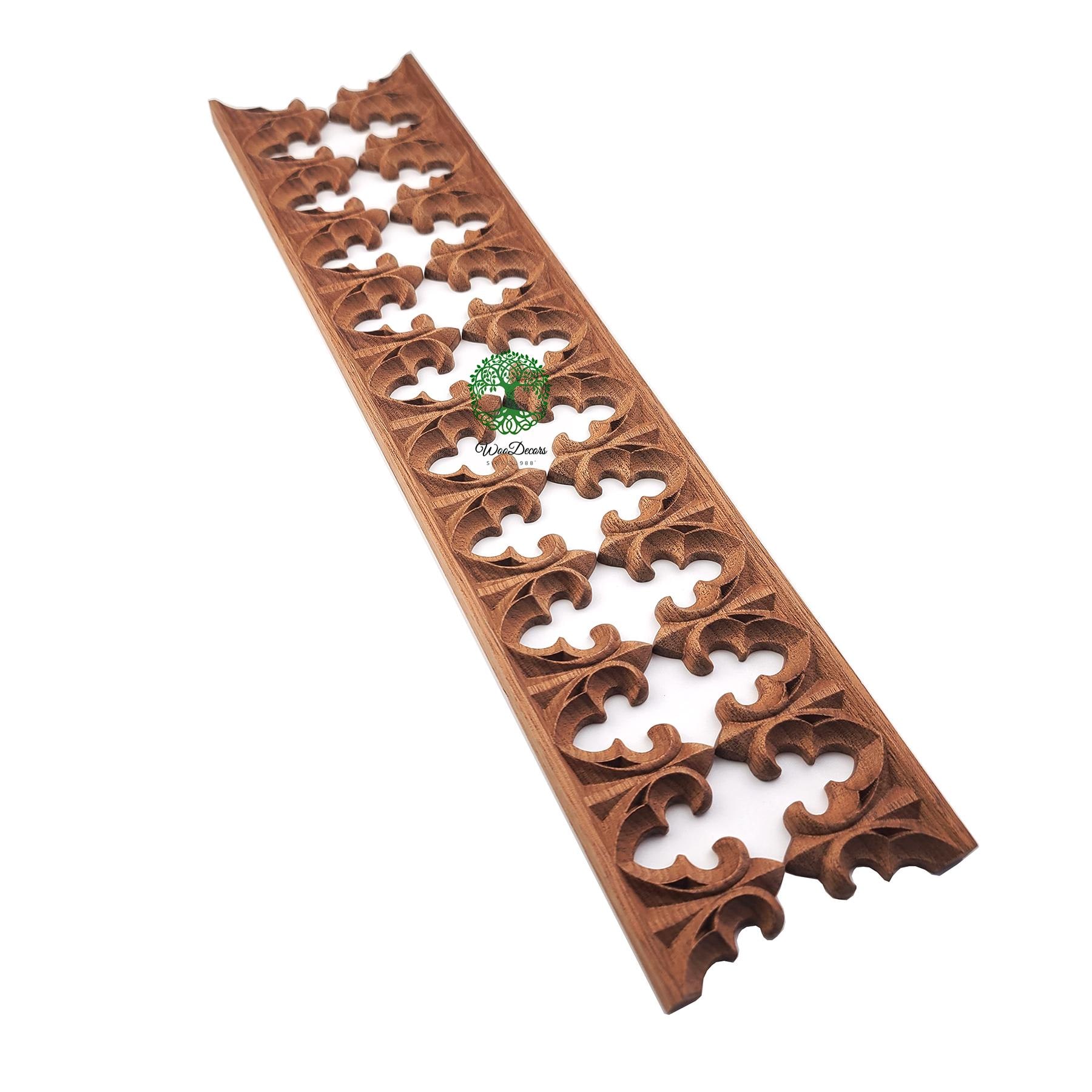 PAIR of Wood Carved Gothic Trims, Available From 2" to 5" High - Etsy