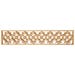 Solid Carved Gothic Style Wood Panel, Gothic Tracery, 30-3/4"wx7"h ...