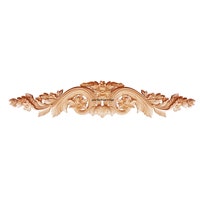 Crown Topper Pediment Art. Cross Fleur De Lis Decor, Scroll Over Door ...