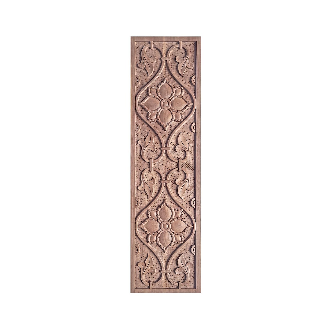 Vintage Vine Leaf Carved Wood Panel, 7-1/2"wx28-1/4"h, Single - Etsy