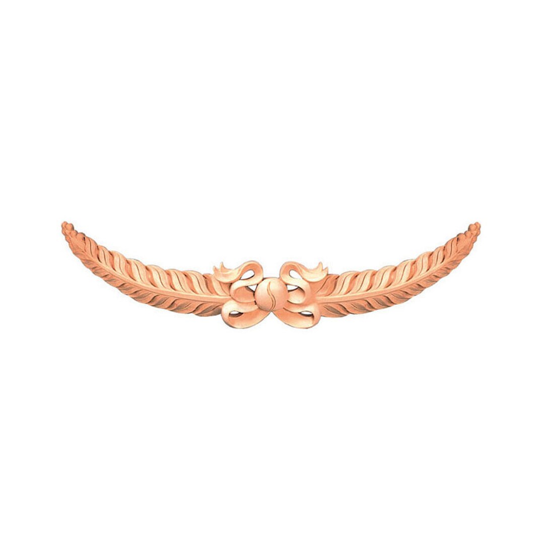 Ribbon Wheat Wreath Carved 12/16/20w Swag - Etsy