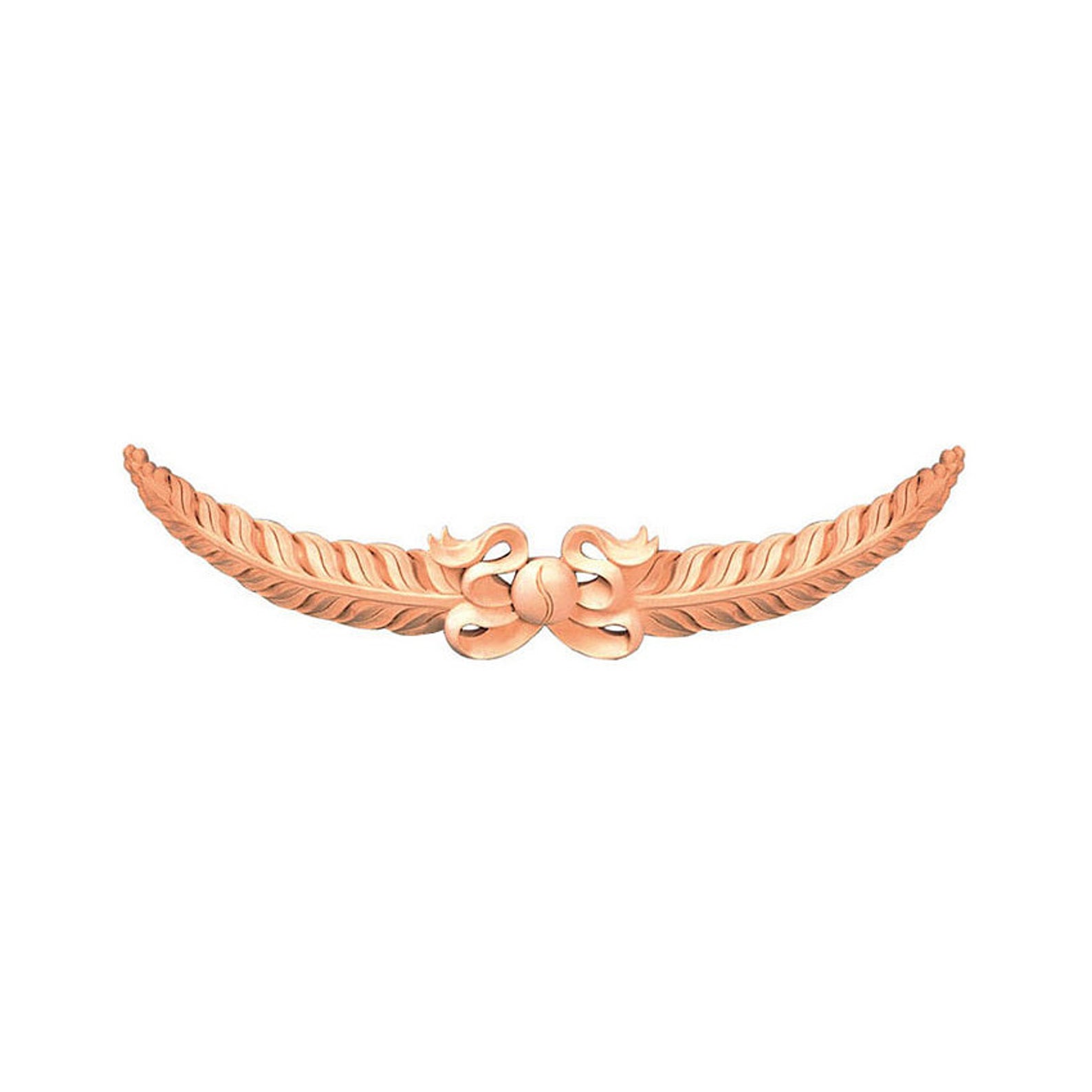 Ribbon Wheat Wreath Carved 12/16/20w Swag - Etsy