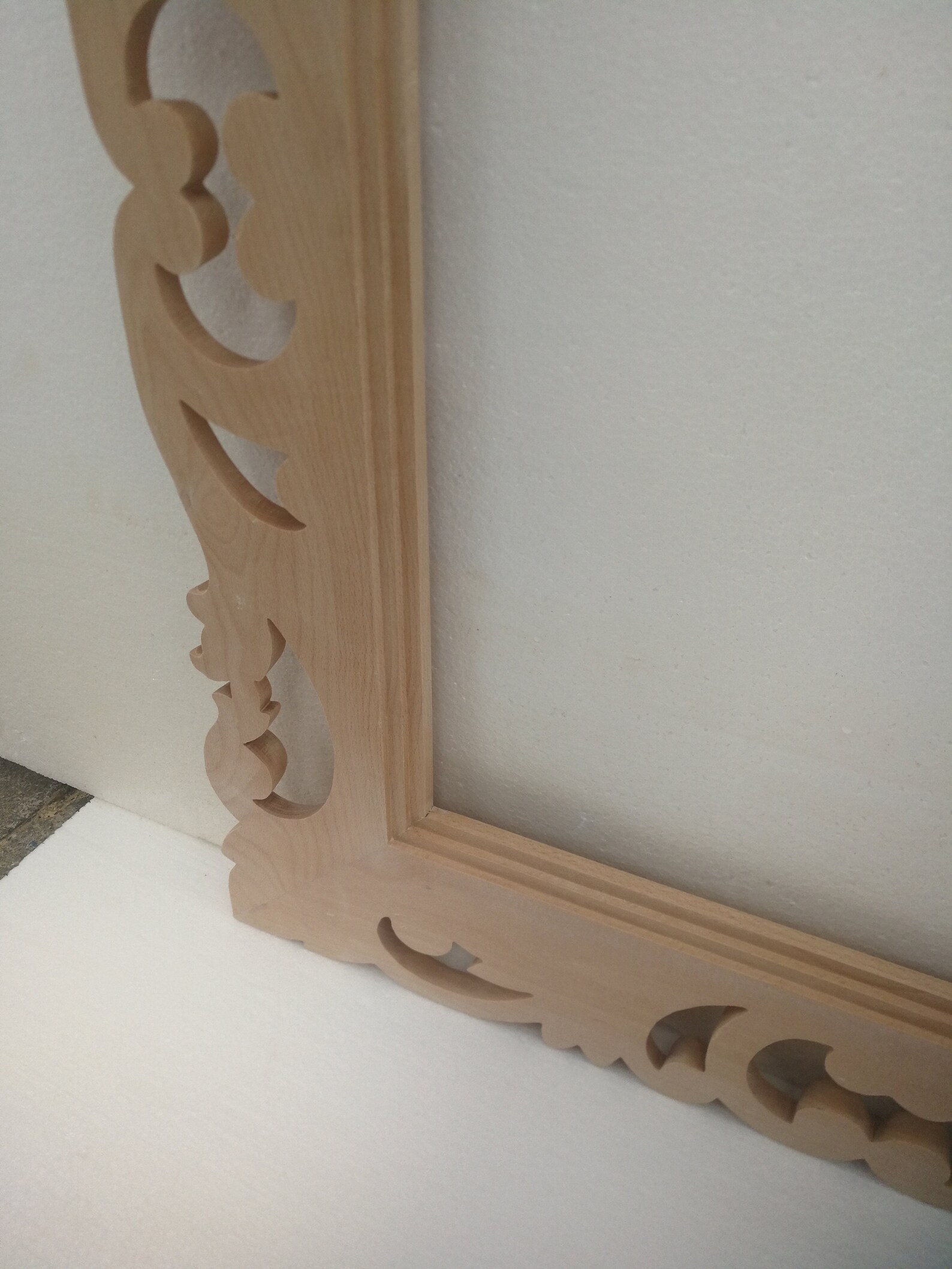 Wood Leaf Scroll Carved 27-1/2x31-1/2 Wall Mirror - Etsy