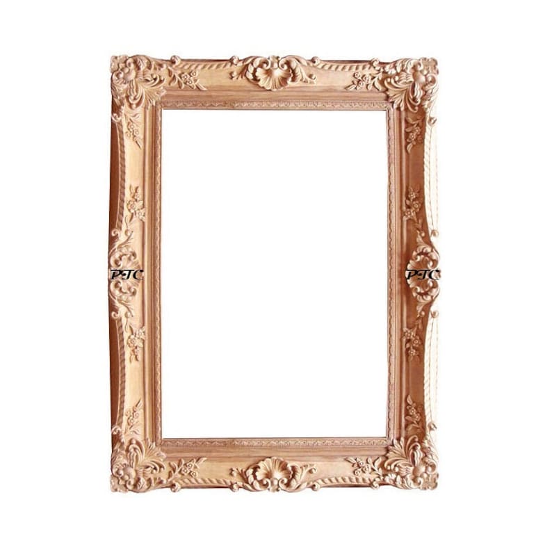 Classic Victorian Floral Shell Carved Wall Mirror - Etsy
