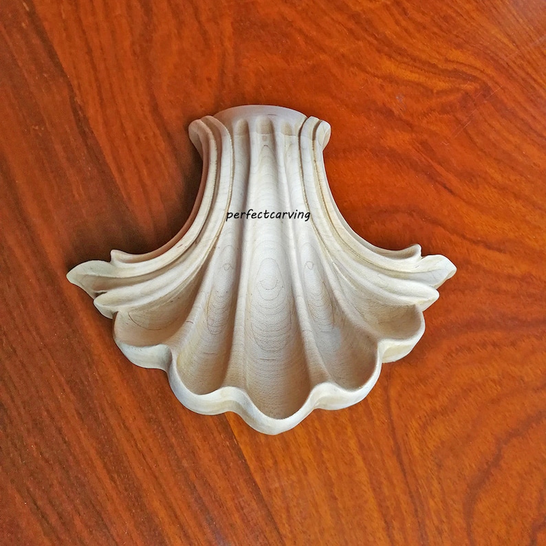 Solid Shell Carved Keystone Onlay Applique, 6-1/4"wx5-1/2"h, Single - Etsy