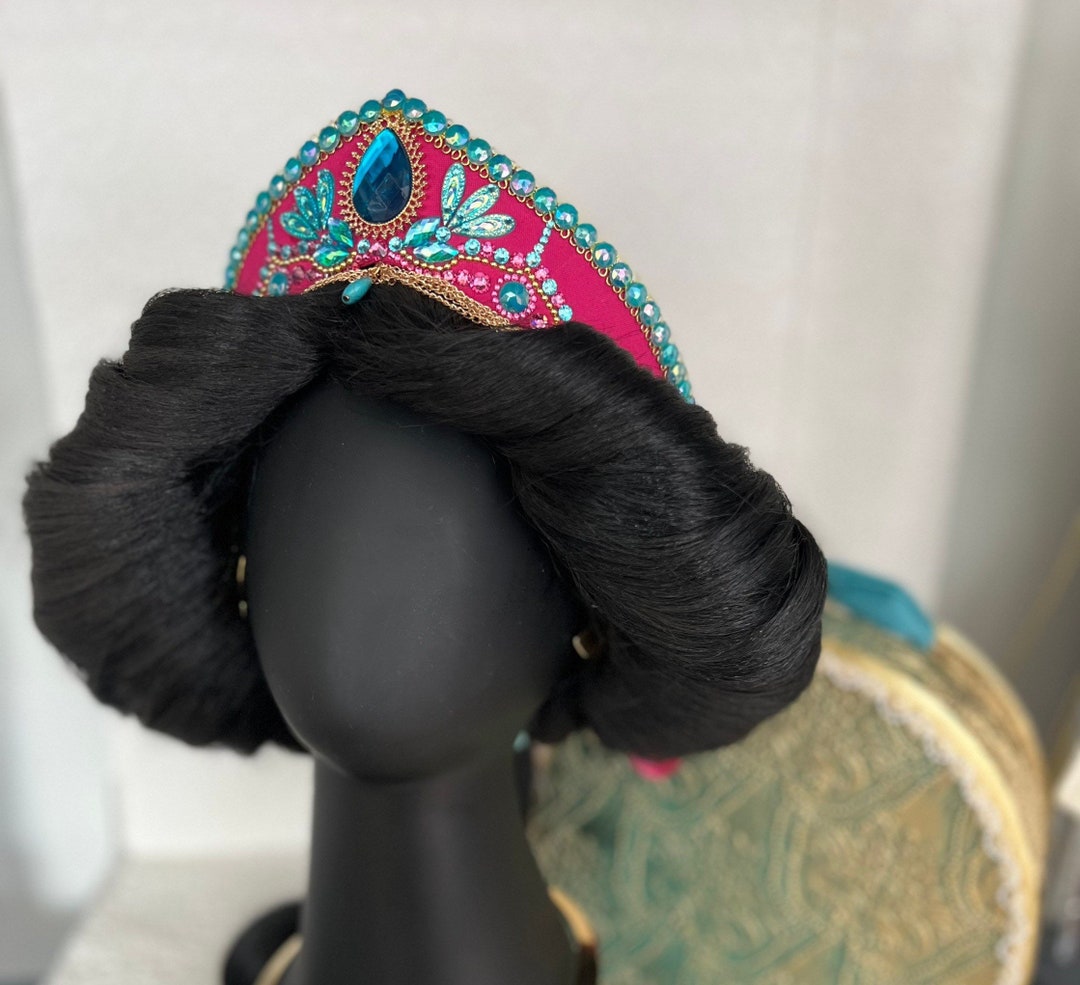 Jasmine Kokoshnik Crown Pink and Keepsake Aladdin Box - Etsy