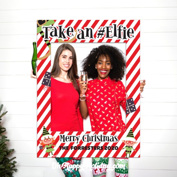 Party Décor Paper & Party Supplies EDITABLE Take an #Elfie Photoboth ...