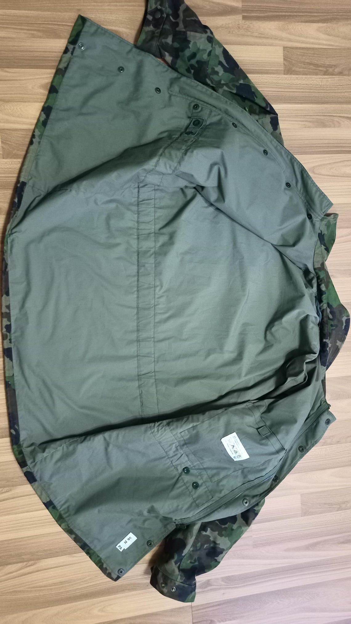 Swiss Army Camouflage Taz 90 Jacket, Parka. Size 56N - Etsy