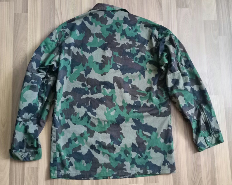 Swiss Camouflage Army Jacket, Parka. Taz 90 - Etsy