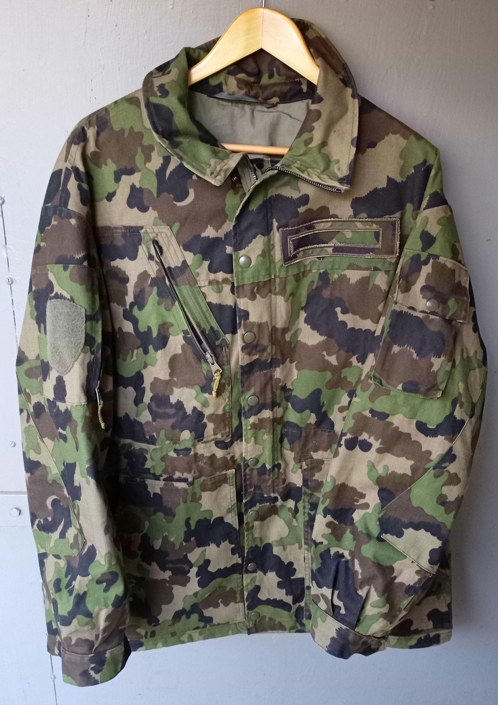 Swiss Army Camouflage Taz 90 Jacket, Parka. Size 56N - Etsy