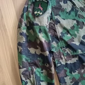 Swiss Camouflage Army Jacket, Parka. Taz 90 - Etsy