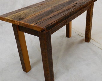 Barn Wood Bench - Etsy