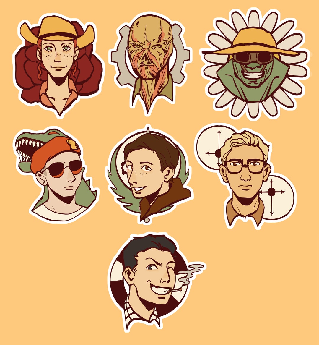 FNV Stickers Set 2 - Etsy