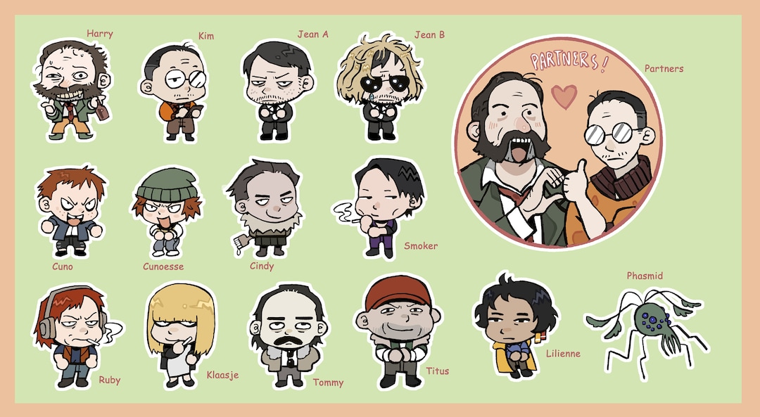 Disco Elysium Stickers - Etsy