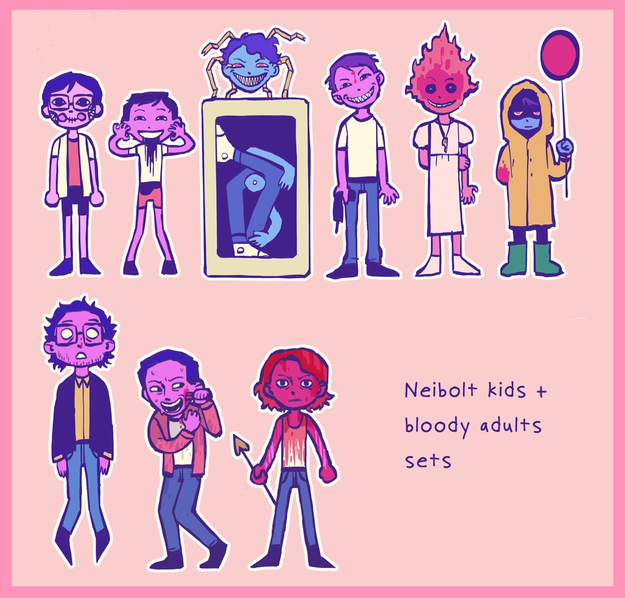 It Stickers neibolt - Etsy Australia