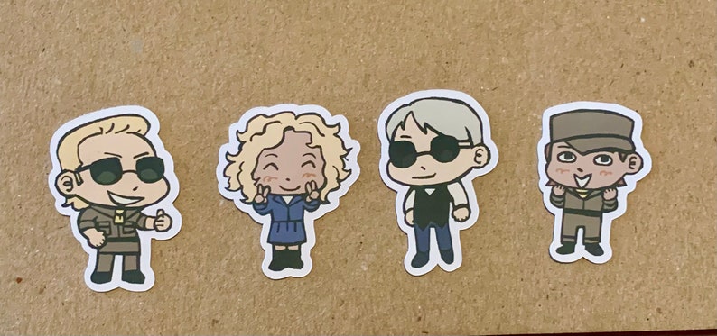 MGS Stickers 2 - Etsy