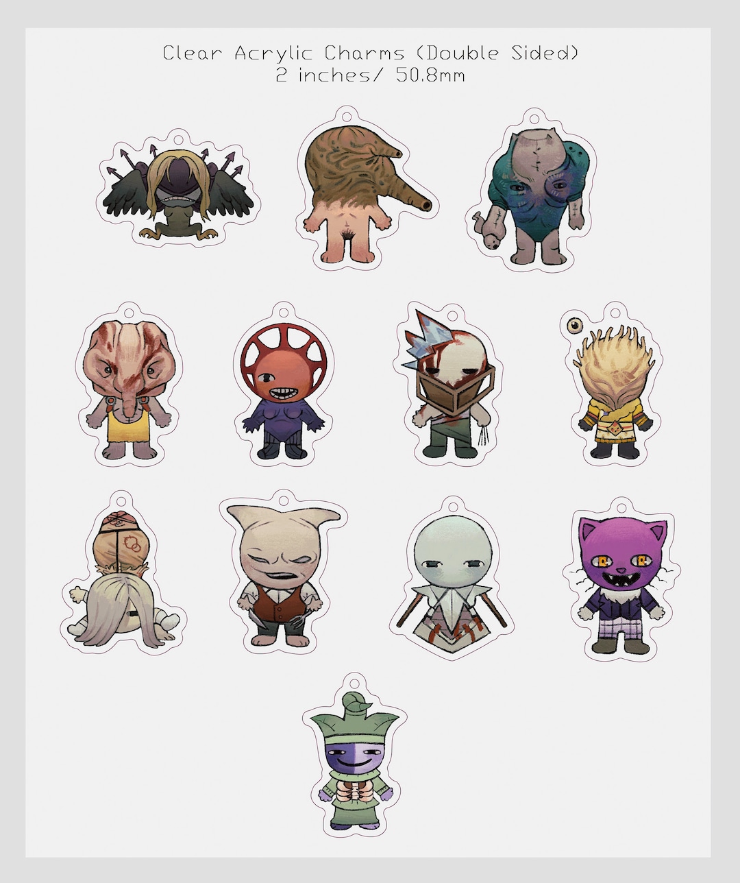 Fear and Hunger 2: Termina Moonscorch Charms - Etsy