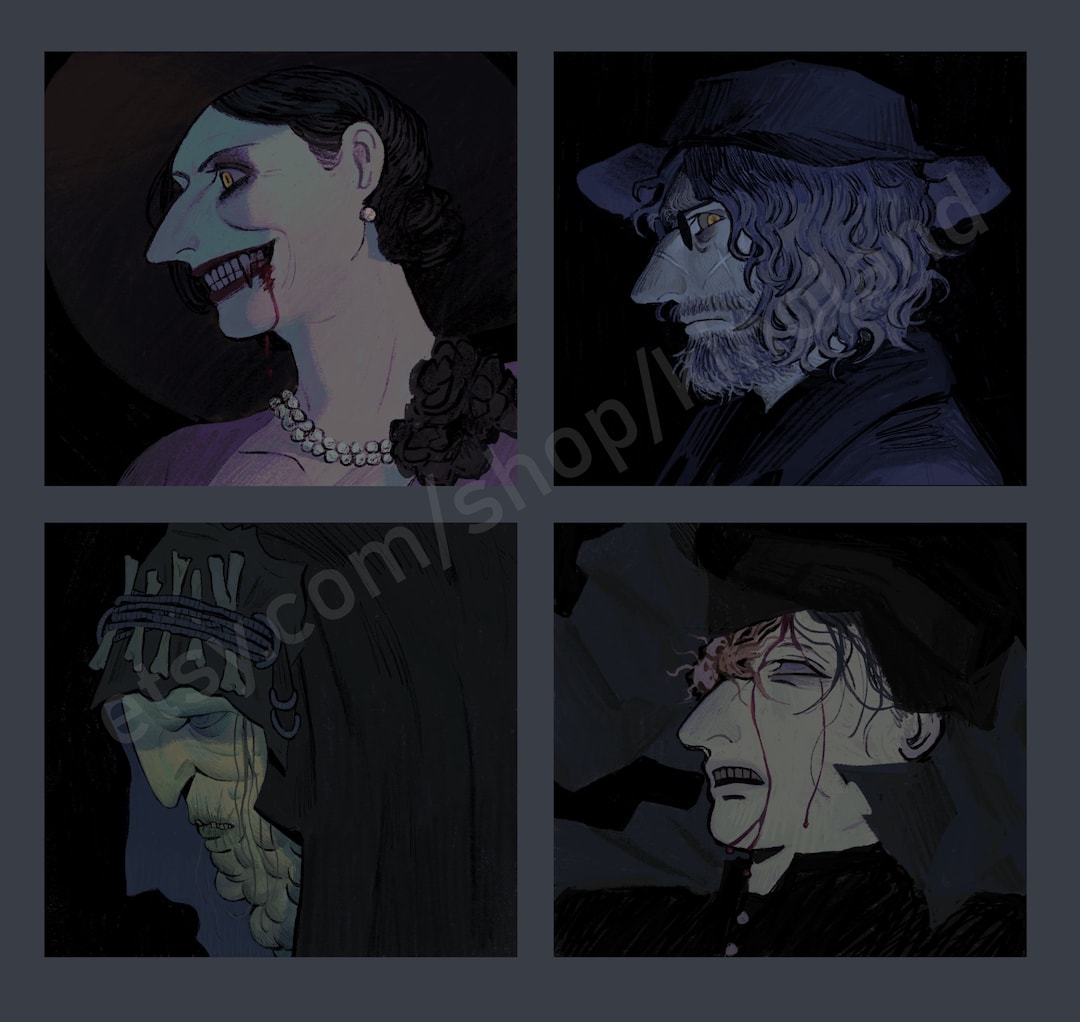 RE8 Four Lords Prints - Etsy