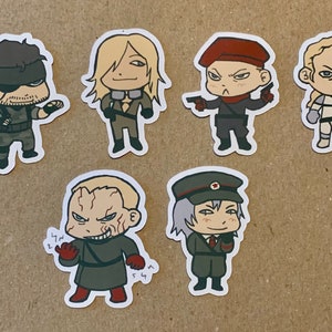 MGS Stickers 2 - Etsy