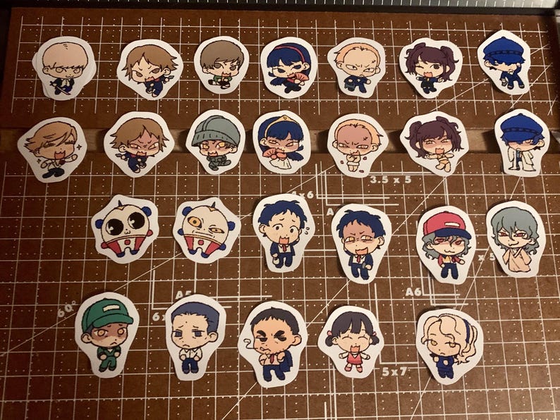 P4 Stickers - Etsy