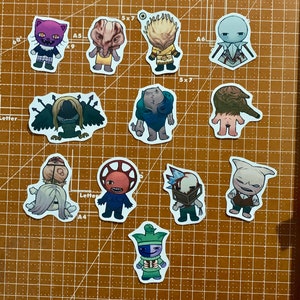 Fear and Hunger 2: Termina Moonscorch Stickers - Etsy