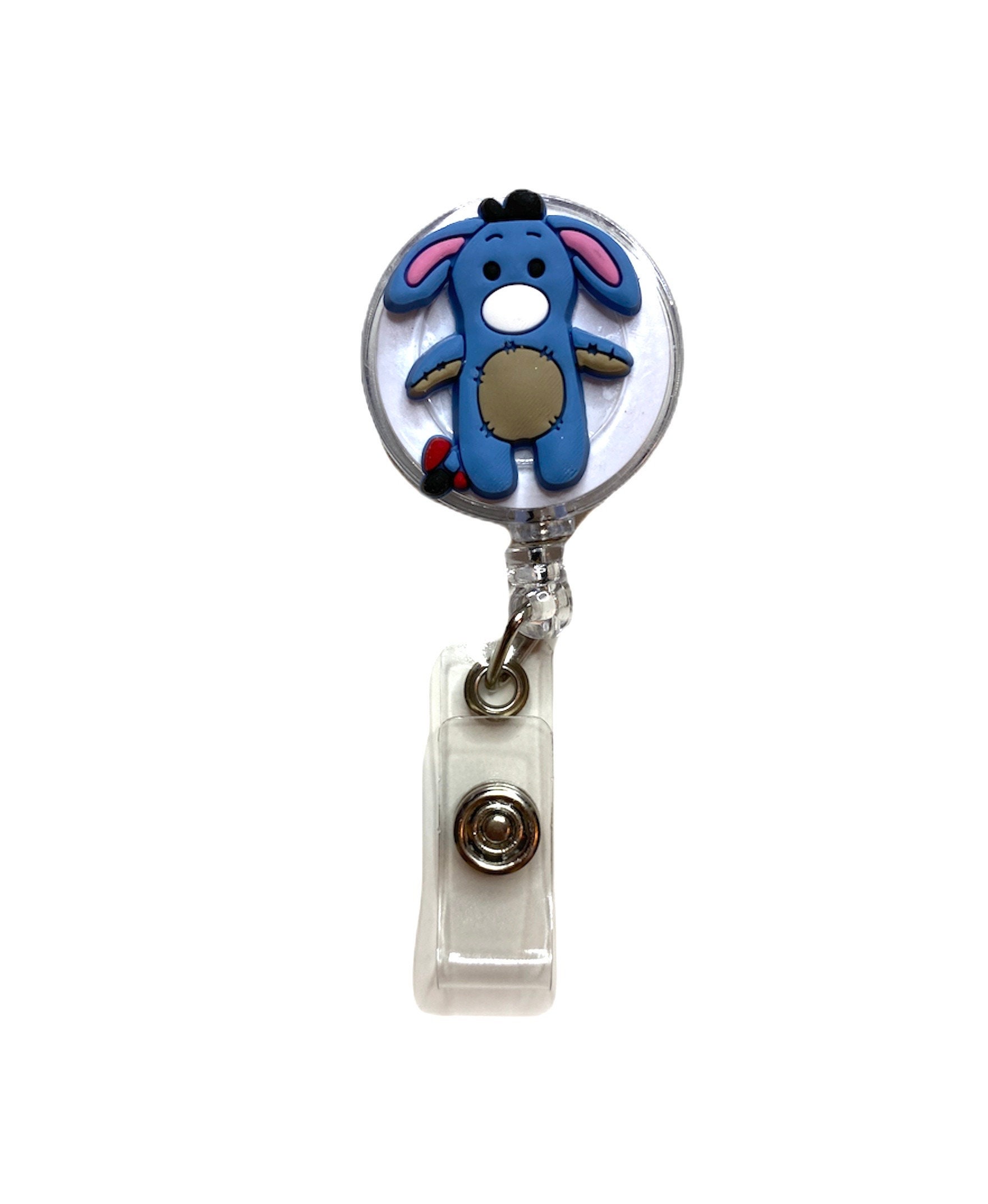 Pooh & Friends: Eeyore, Pooh, Tigger Retractable Name Tag ID Badge ...