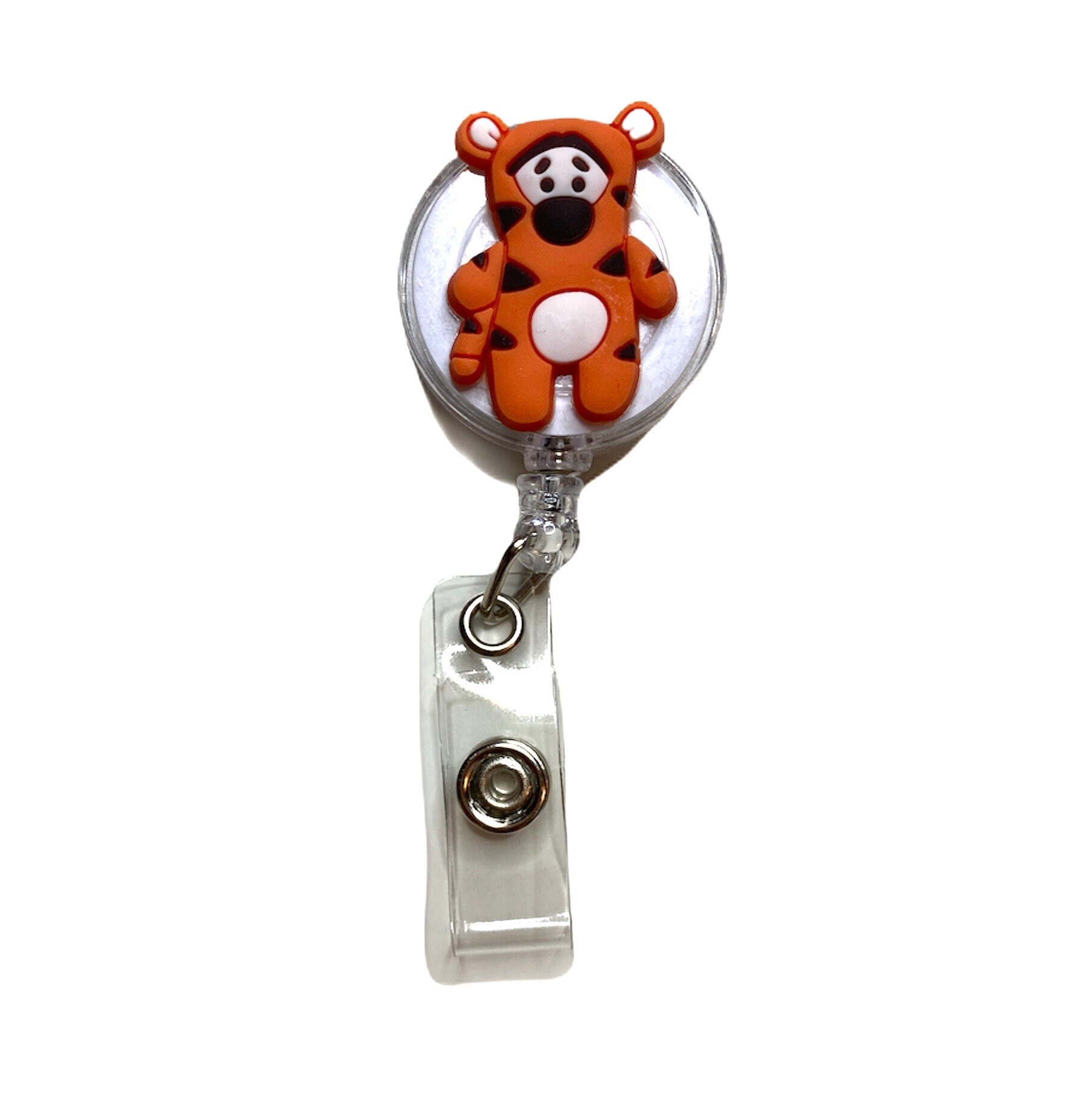 Pooh & Friends: Eeyore, Pooh, Tigger Retractable Name Tag ID Badge ...