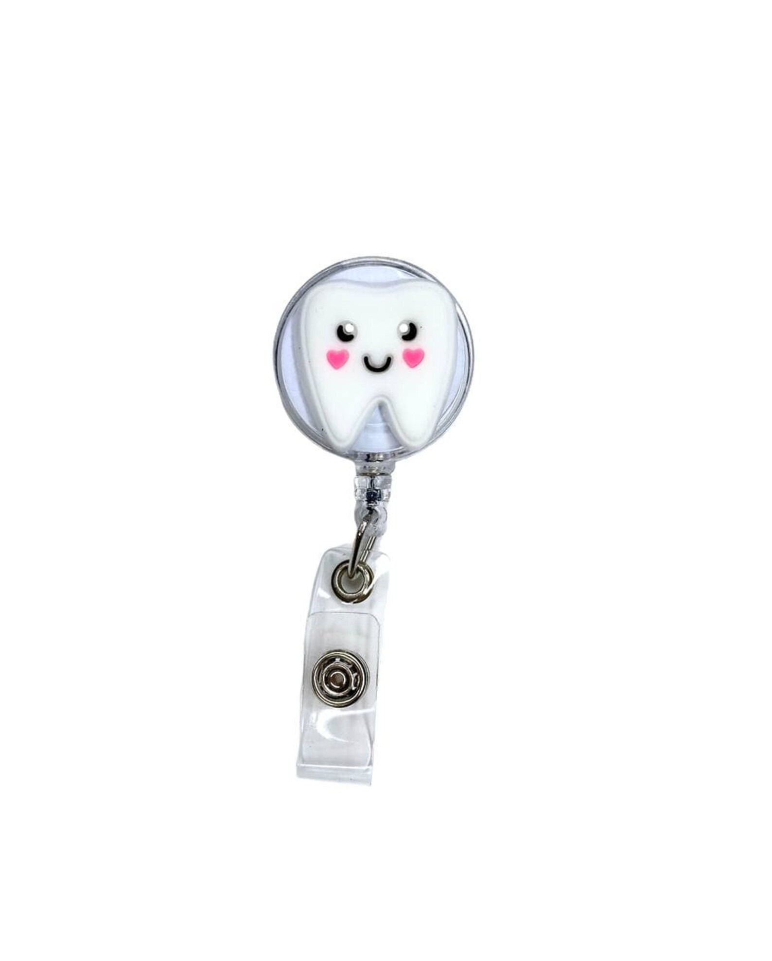 Tooth Retractable Name Tag ID Badge Holder Reel 3D Nurse Gift - Etsy