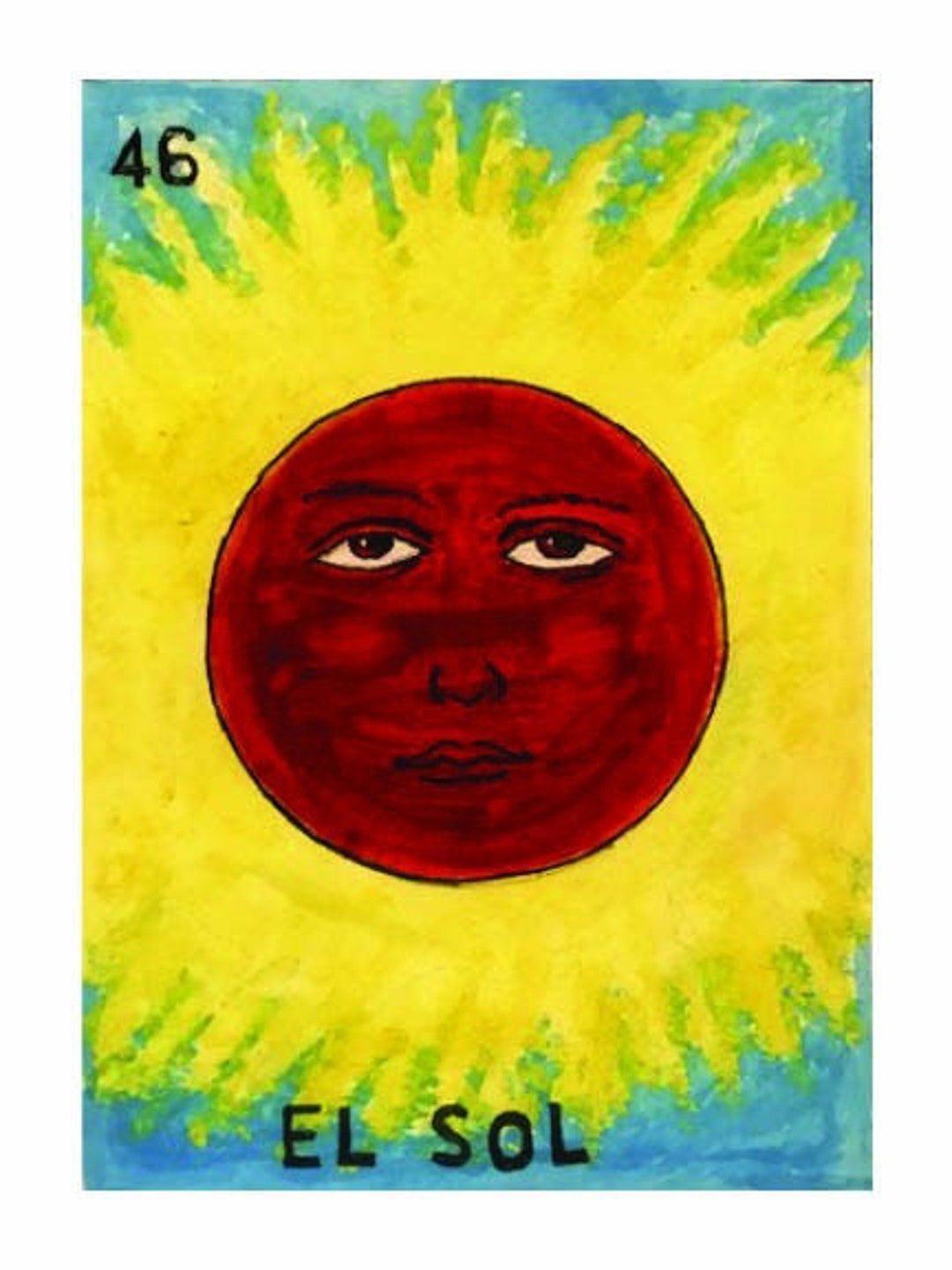 La Loteria: El Sol - Etsy