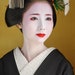 Japanese Geisha Portrait Art Print Mamehana of Gion - Etsy