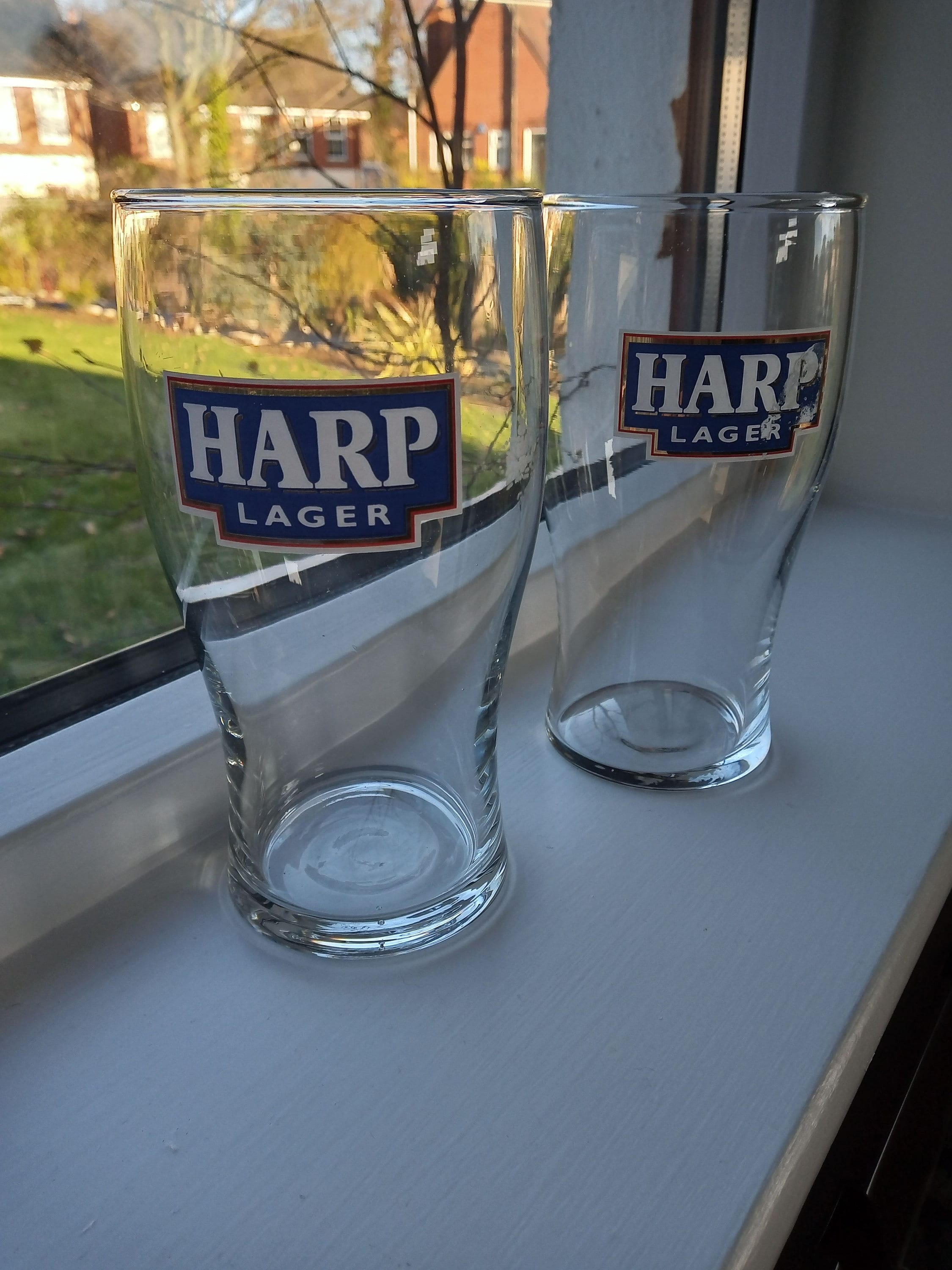 Harp Beer Glass