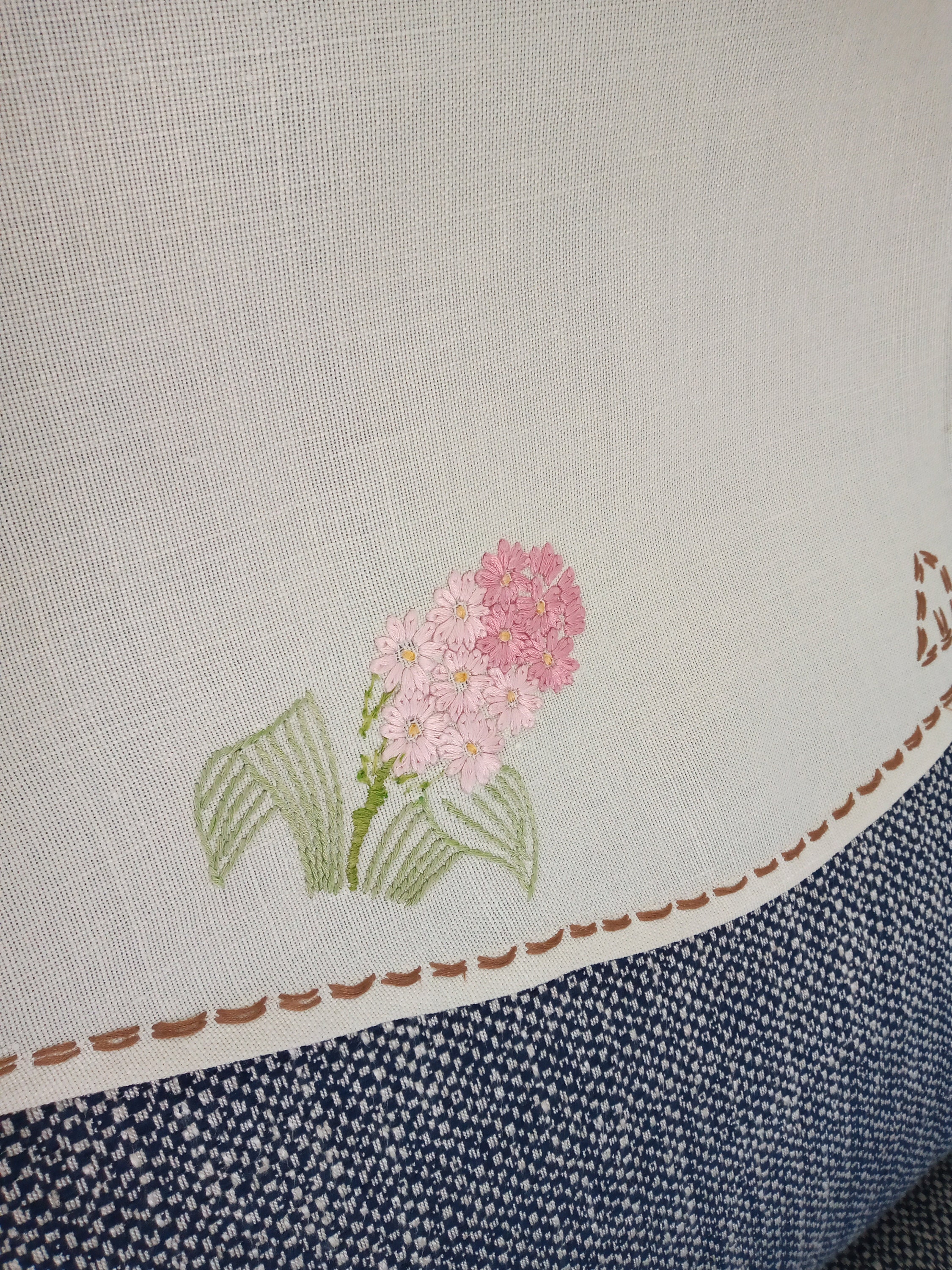 Vintage Irish Linen Antimacassar Cover for Settee/sofa. Hand ...