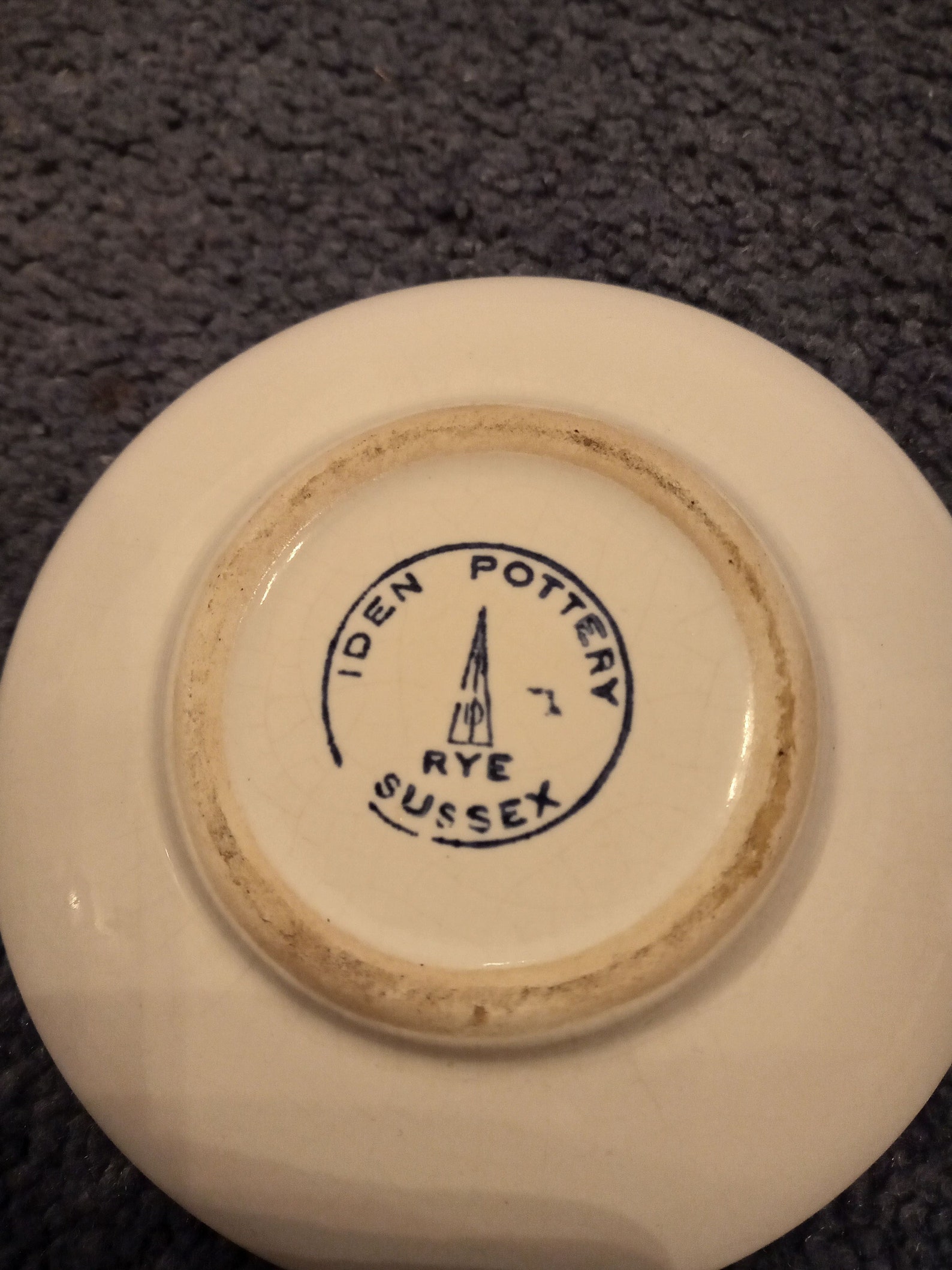 Vintage Iden Studio Pottery Dish. Rye Sussex England. - Etsy