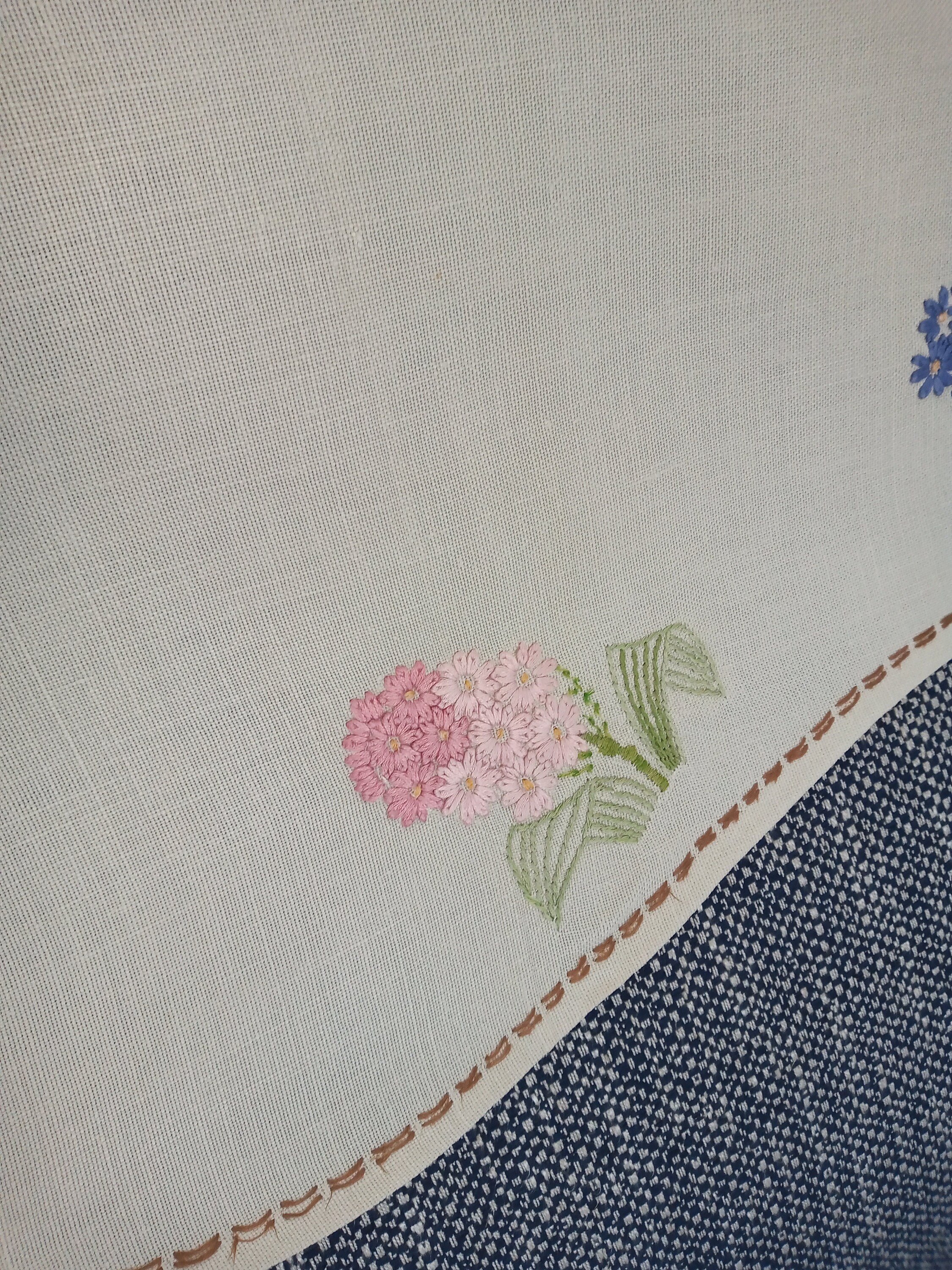 Vintage Irish Linen Antimacassar Cover for Settee/sofa. Hand ...