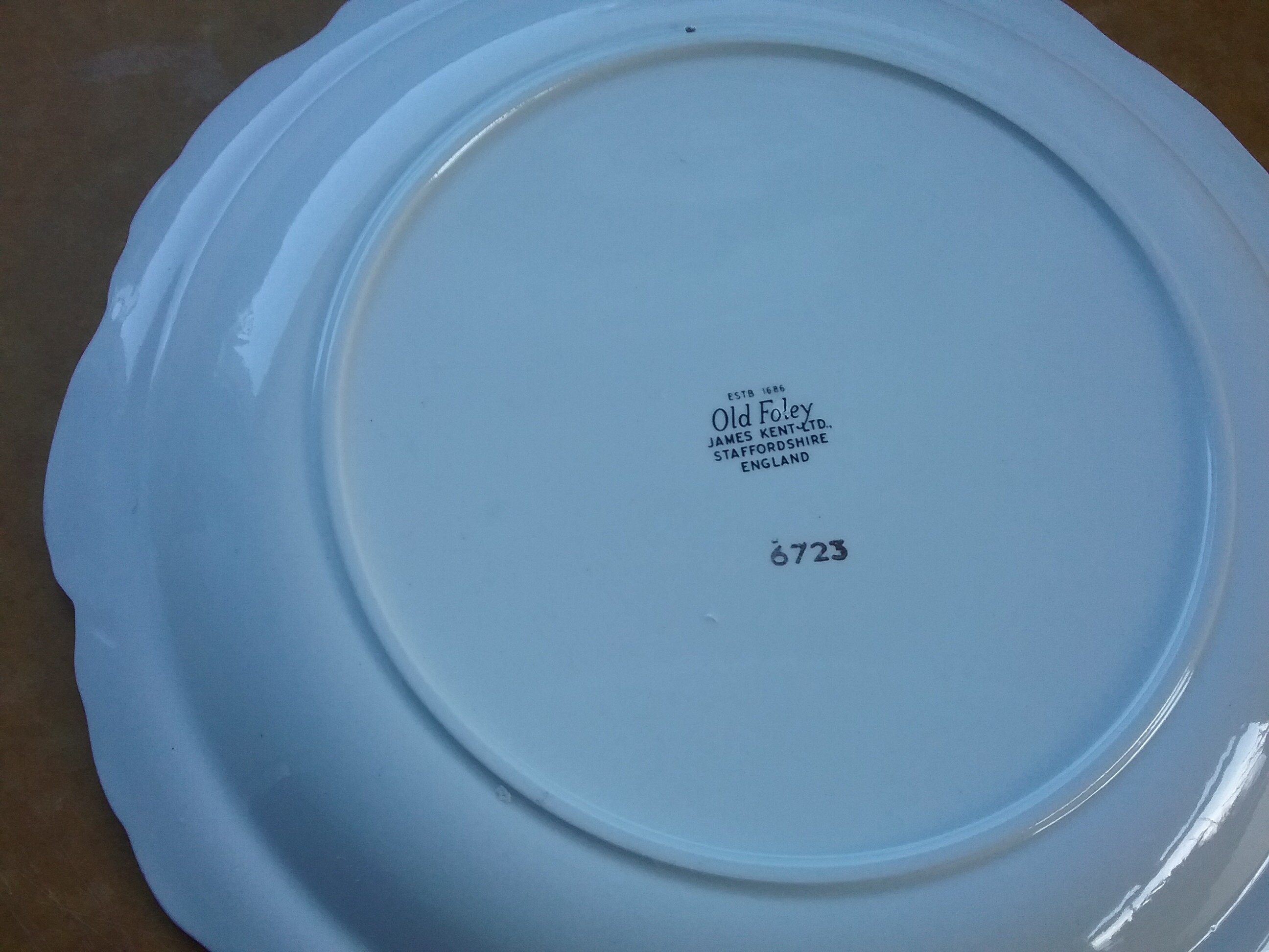 Vintage Old Foley James Kent China Cake/ Sandwich Plate and a - Etsy UK
