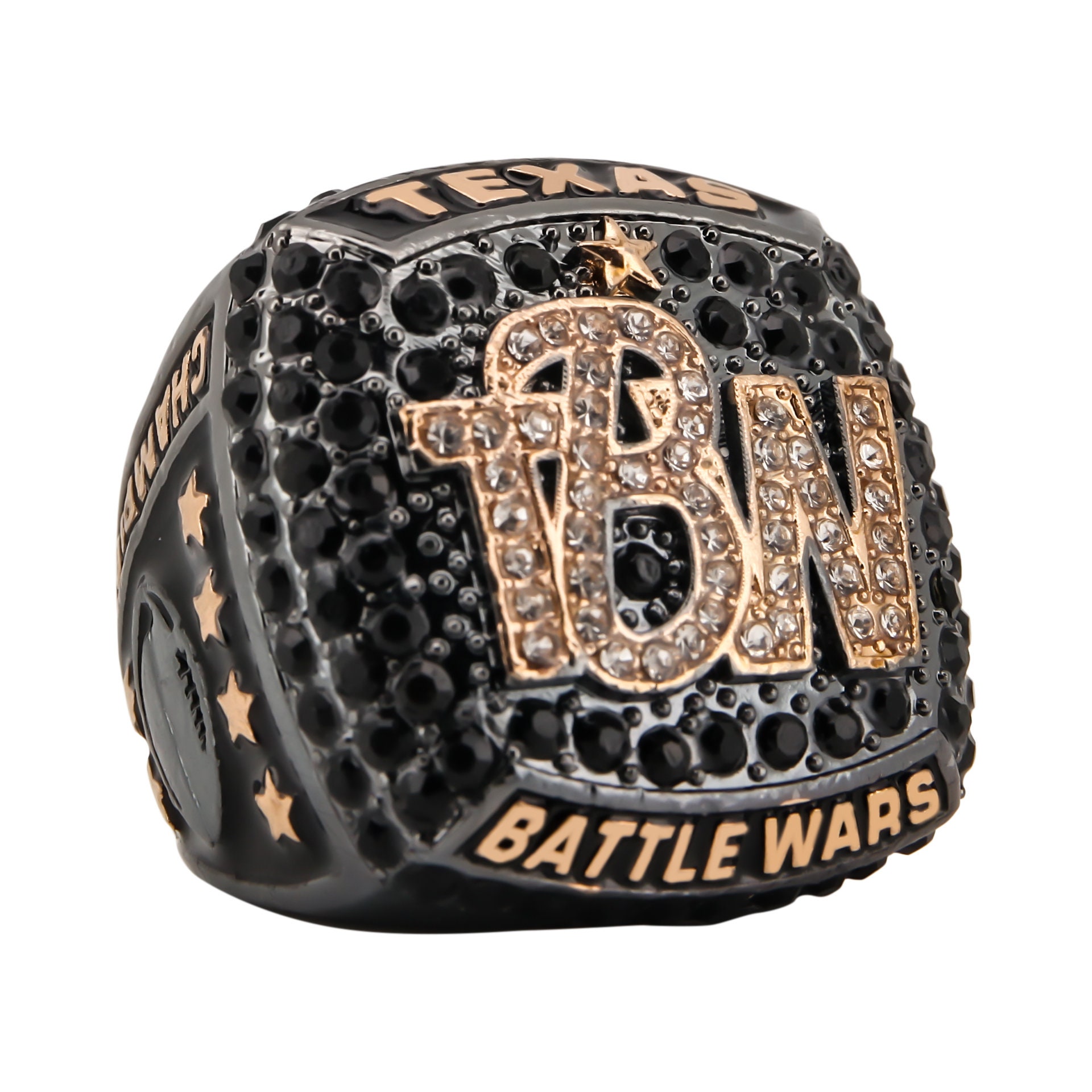 Personalized Championship Ring Custom Logo and Text for Football ...