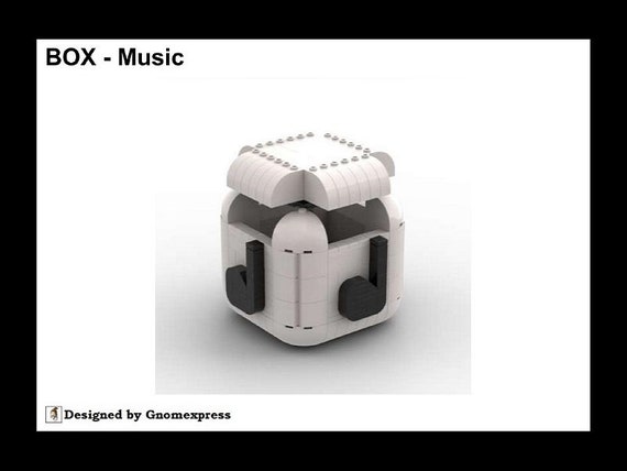 Digital Instruction PDF MOC Music Box - Etsy