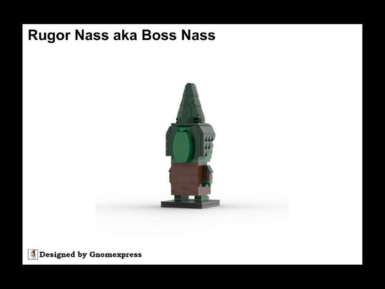 Digital Instruction PDF MOC Gungan Rugor Nass Aka Boss Nass - Etsy