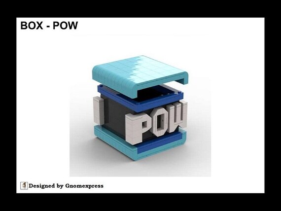 Digital Instruction PDF MOC POW Box - Etsy
