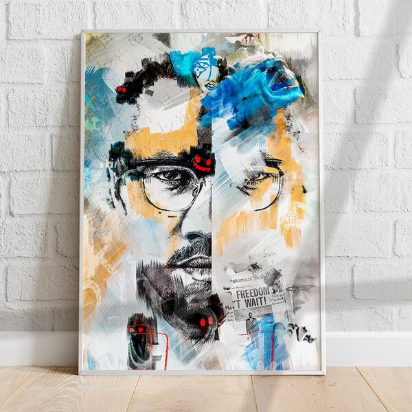 Malcom X - Etsy