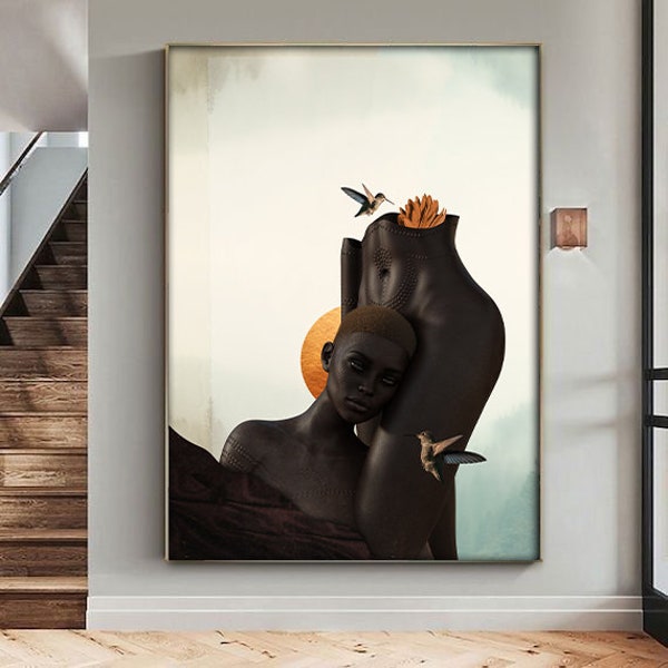 African Nude Art Etsy