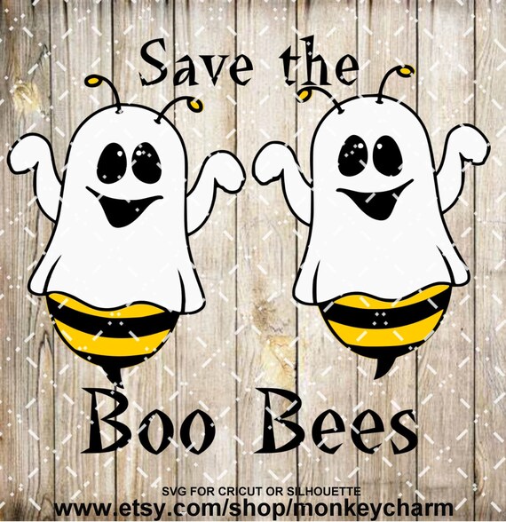 Save the Boo Bees SVG AND PNG Files. - Etsy