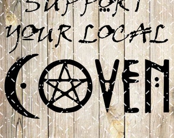 Support Your Local Coven Shirt - Etsy