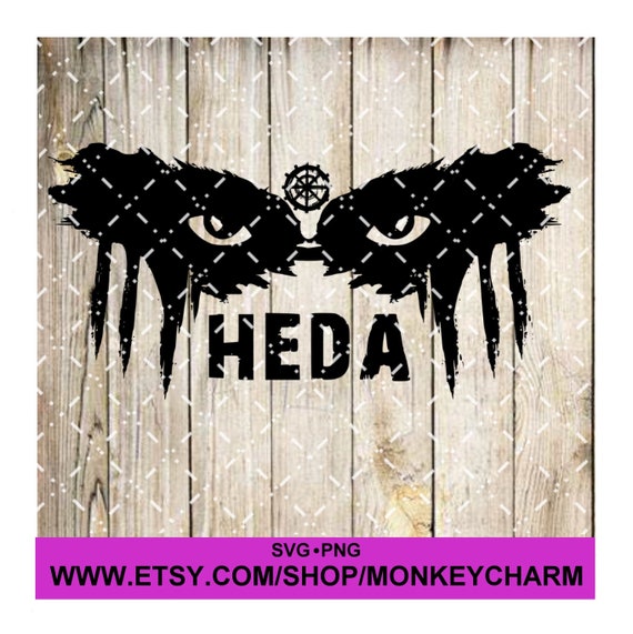 Heda commander Mask Cut File Humorous SVG AND PNG Files. - Etsy