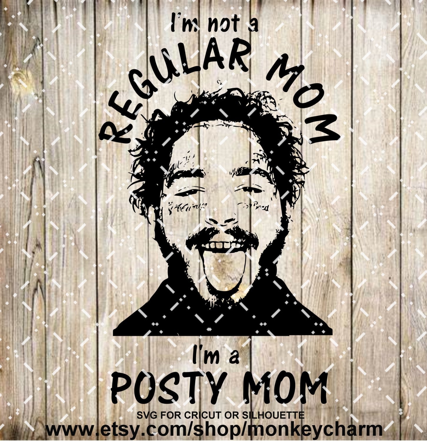 I'm Not a Regular Mom. I'm a Posty Mom. SVG AND Png | Etsy