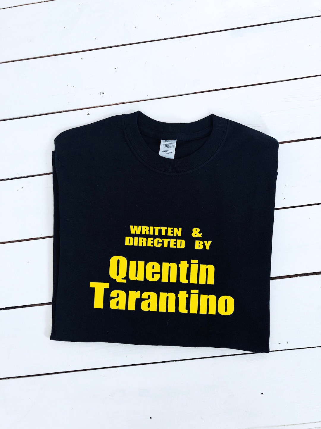 Quentin Tarantino T-shirt: Movie Fan Gift, Unisex Cotton Tee - Etsy