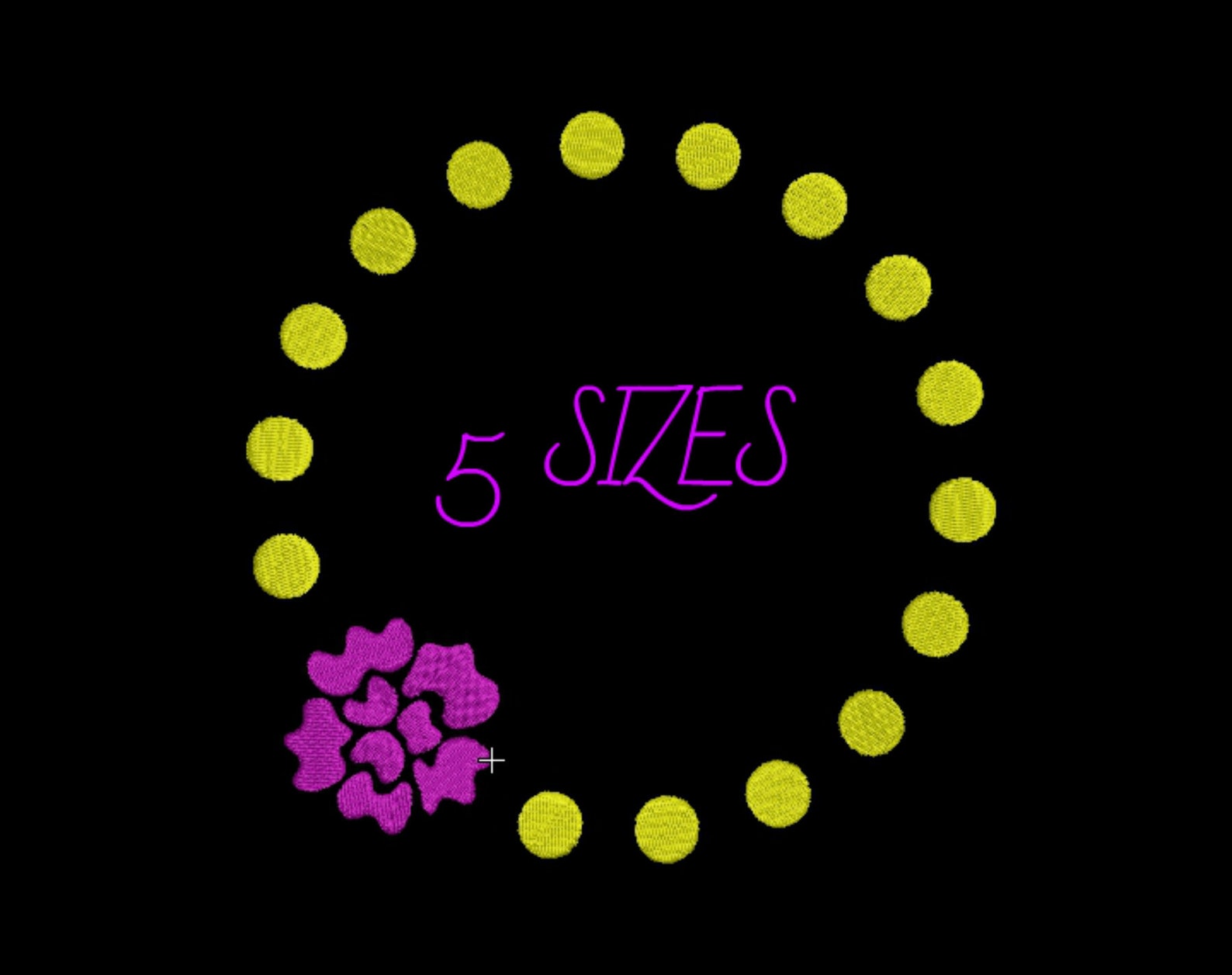 Frame Embroidery Design Frame Machine Embroidery Designs - Etsy